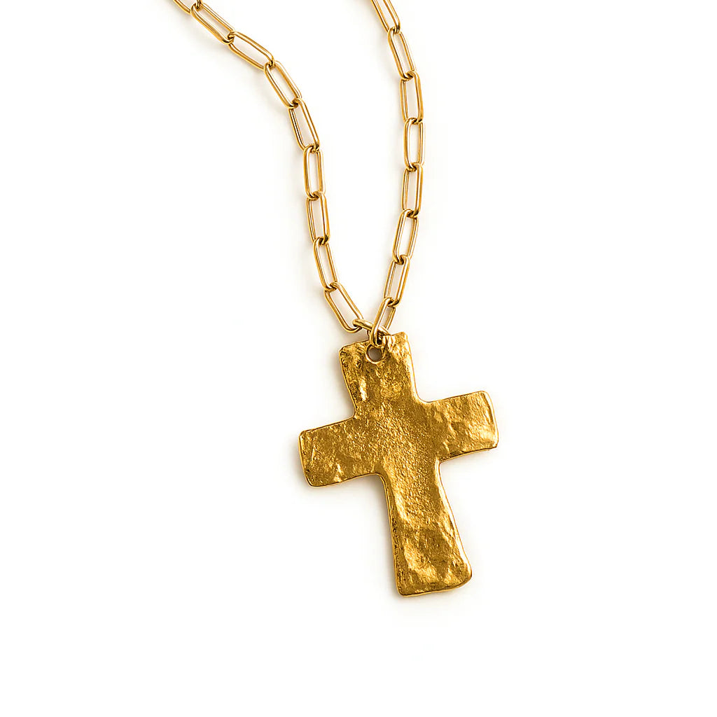 Isla Cross Medallion – Bertie & Olif Boutique